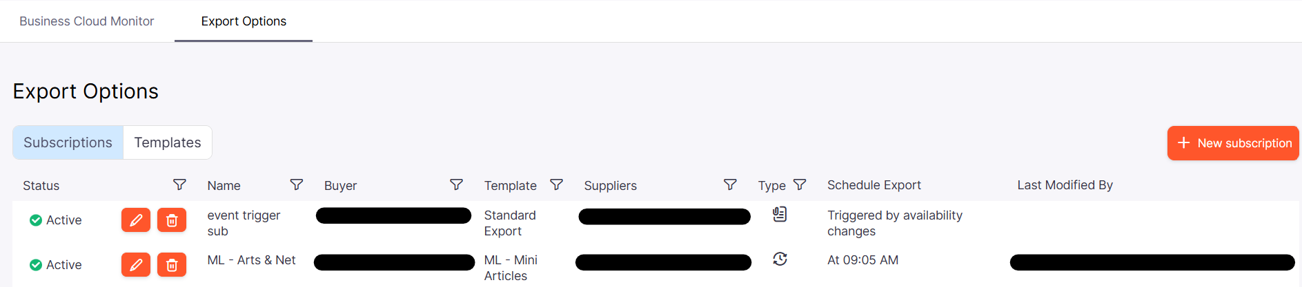 TecCom Managed Data - Subscriptions | TecCom Wiki